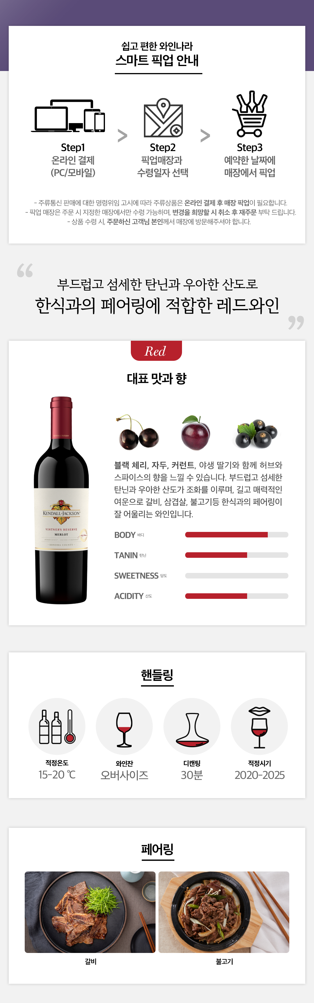 WINENARA 1987 ㅣ 캔달잭슨 빈트너스 리저브 메를로
